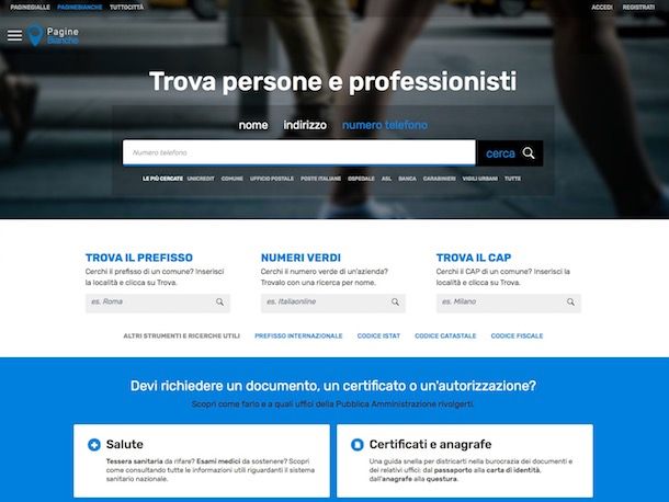 Informazioni su numeri telefonici | Salvatore Aranzulla