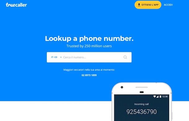Informazioni su numeri telefonici | Salvatore Aranzulla