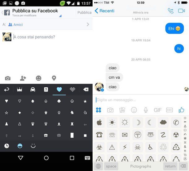 Simboli Facebook | Salvatore Aranzulla