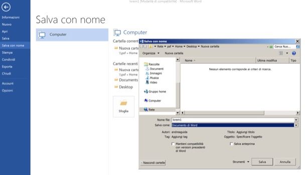 Come convertire RTF in DOC | Salvatore Aranzulla