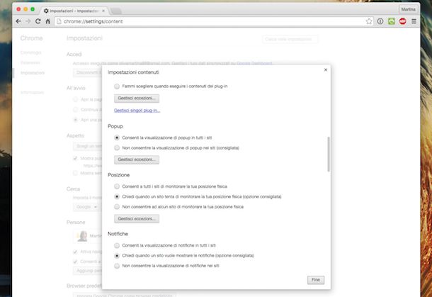 Come sbloccare popup | Salvatore Aranzulla