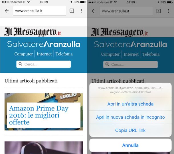 Come navigare in incognito con Chrome | Salvatore Aranzulla