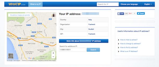 Come visualizzare indirizzo IP | Salvatore Aranzulla