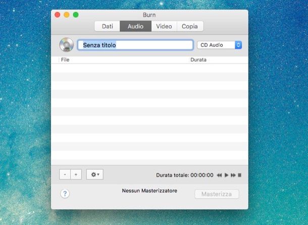 Come masterizzare un CD audio | Salvatore Aranzulla