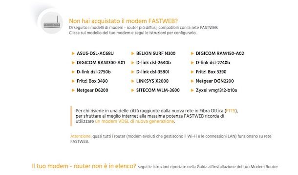 Come configurare modem Fastweb | Salvatore Aranzulla