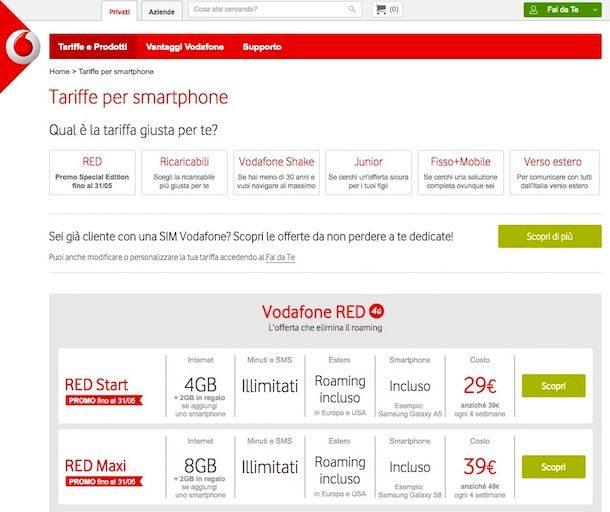 Offerte Vodafone Internet | Salvatore Aranzulla