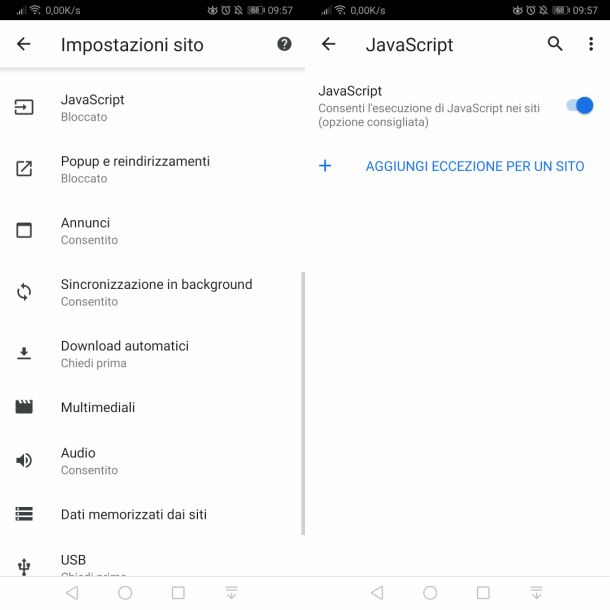 Come attivare JavaScript | Salvatore Aranzulla