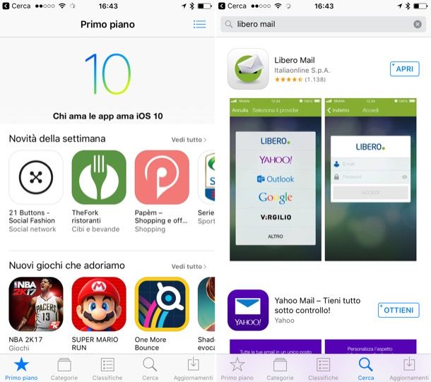 Come configurare mail Libero su iPhone | Salvatore Aranzulla