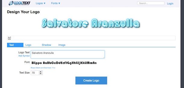 Come creare scritte personalizzate | Salvatore Aranzulla