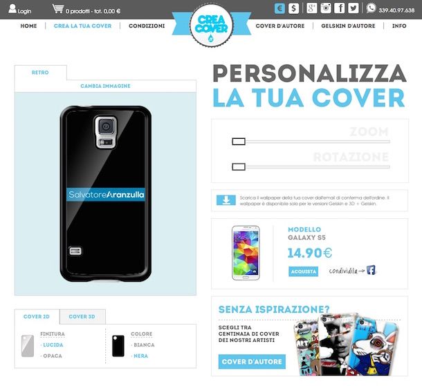 Come personalizzare cover | Salvatore Aranzulla