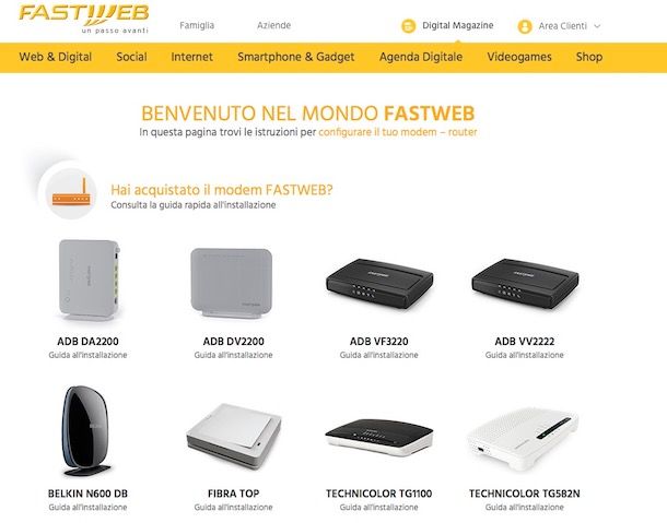 Come entrare nel router Fastweb | Salvatore Aranzulla
