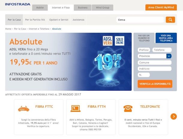 ADSL senza linea telefonica | Salvatore Aranzulla