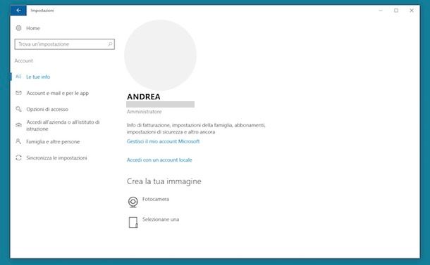 Come cambiare account Microsoft | Salvatore Aranzulla