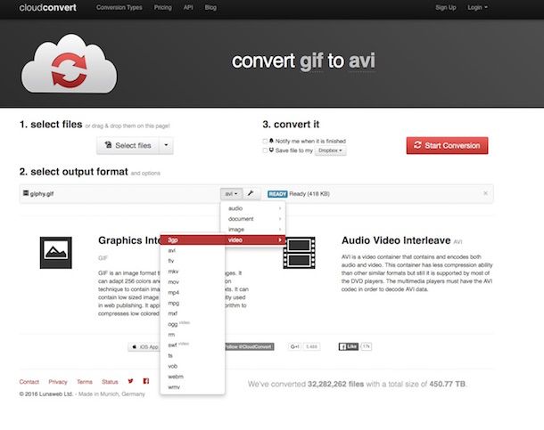 Come convertire GIF in video | Salvatore Aranzulla
