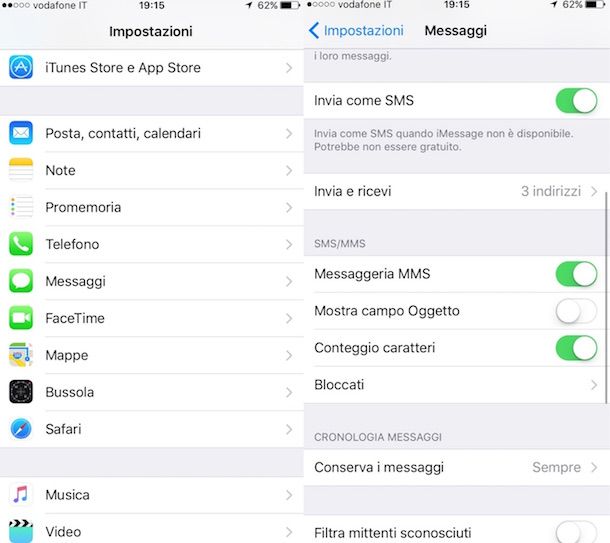 Come bloccare SMS | Salvatore Aranzulla