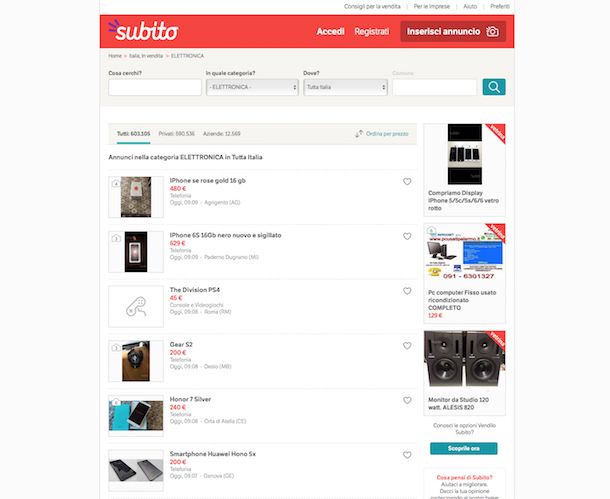 Come vendere oggetti usati su Internet | Salvatore Aranzulla