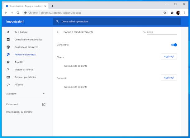 Come sbloccare popup | Salvatore Aranzulla