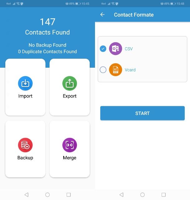 Come salvare rubrica Android | Salvatore Aranzulla