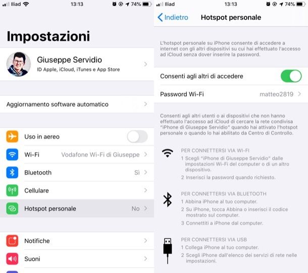 Come usare smartphone come modem | Salvatore Aranzulla