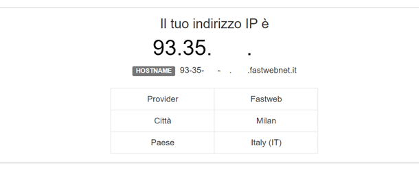 Come visualizzare indirizzo IP | Salvatore Aranzulla
