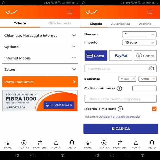Come ricaricare Wind | Salvatore Aranzulla