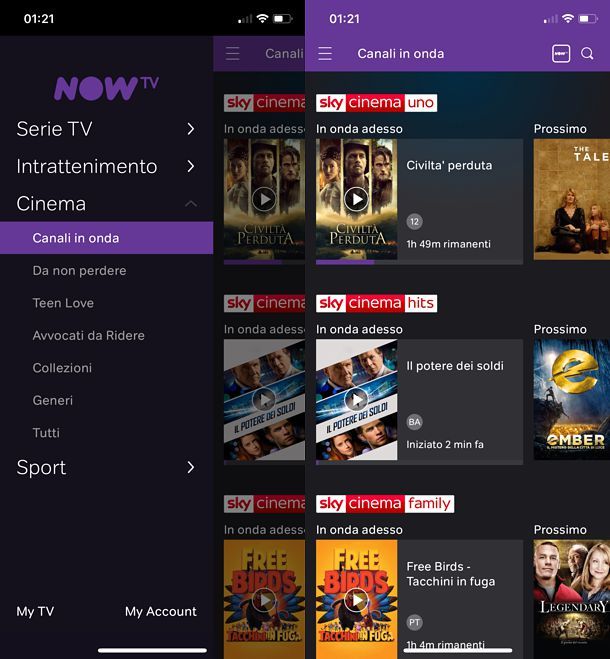 NOW TV App | Salvatore Aranzulla