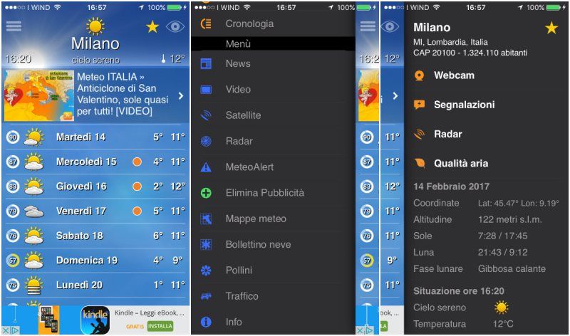Migliori app Meteo | Salvatore Aranzulla
