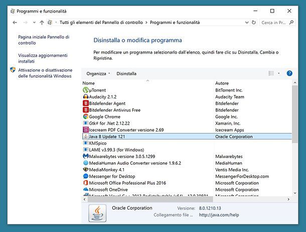 Come verificare versione Java | Salvatore Aranzulla