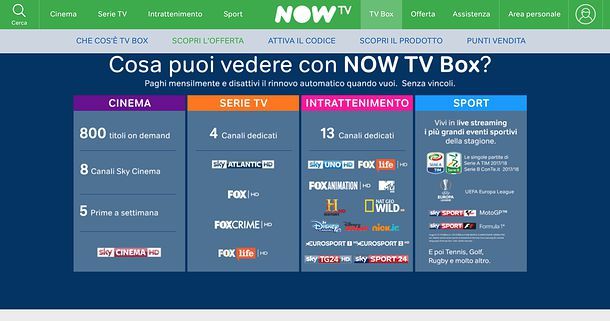 NOW TV Box recensione: come funziona e prezzo | Salvatore Aranzulla