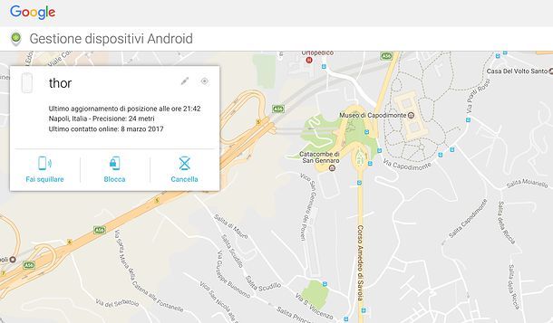 Come trovare il mio Android | Salvatore Aranzulla