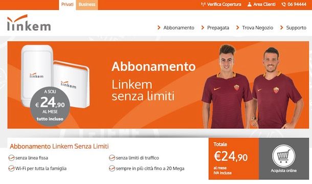 Offerte Linkem | Salvatore Aranzulla