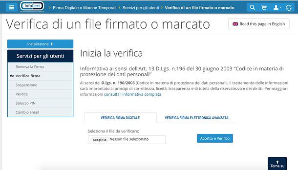 Come verificare firma digitale | Salvatore Aranzulla