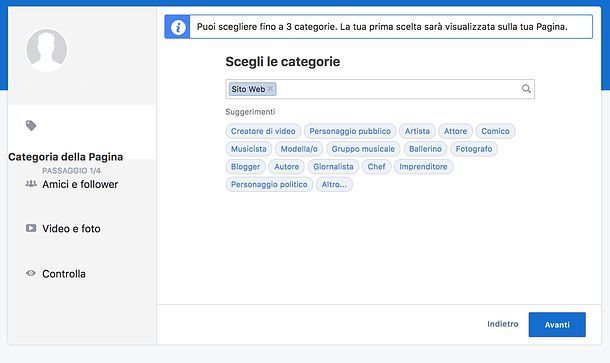 Come trasformare profilo in pagina Facebook | Salvatore Aranzulla