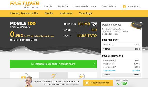 Passa a Fastweb | Salvatore Aranzulla