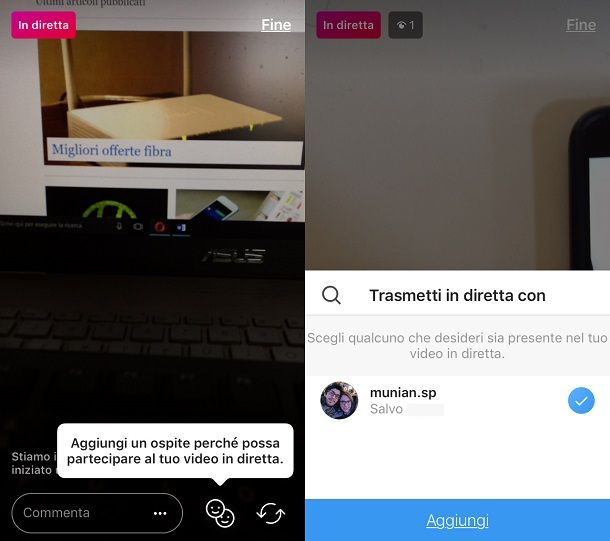 Come si fanno le dirette su Instagram | Salvatore Aranzulla