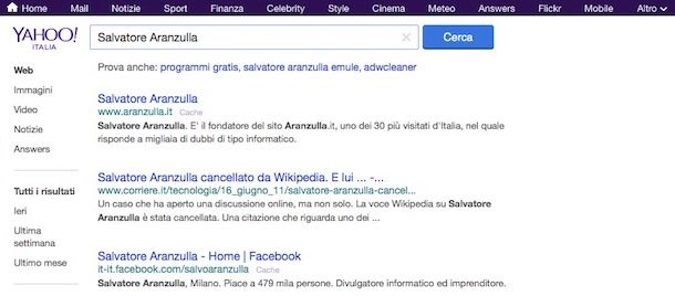 Miglior motore di ricerca | Salvatore Aranzulla