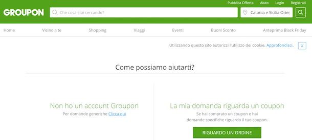Come contattare Groupon | Salvatore Aranzulla