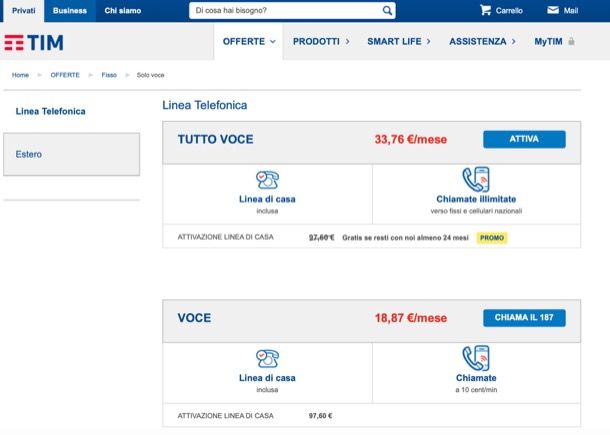 Offerte Telecom casa | Salvatore Aranzulla