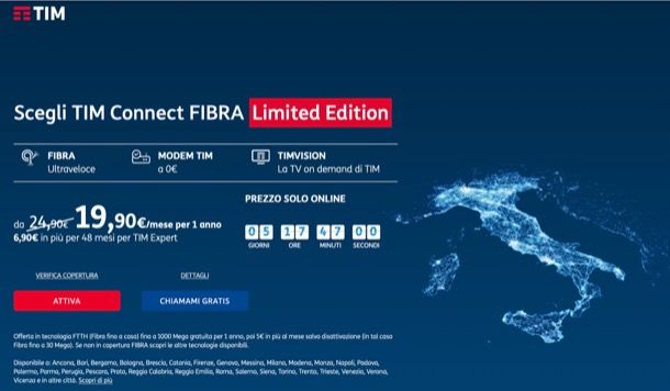 Come verificare copertura Fibra TIM | Salvatore Aranzulla