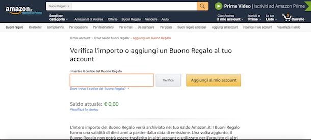 Come ottenere buoni Amazon | Salvatore Aranzulla