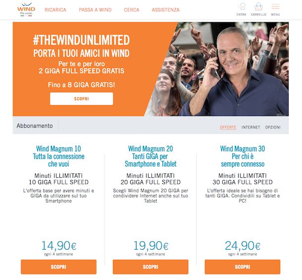 Wind Telefono Incluso: come funziona | Salvatore Aranzulla