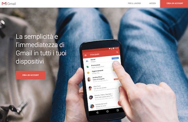 Come creare un indirizzo email gratis | Salvatore Aranzulla