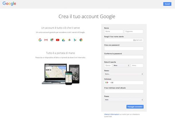 Come creare un indirizzo email gratis | Salvatore Aranzulla