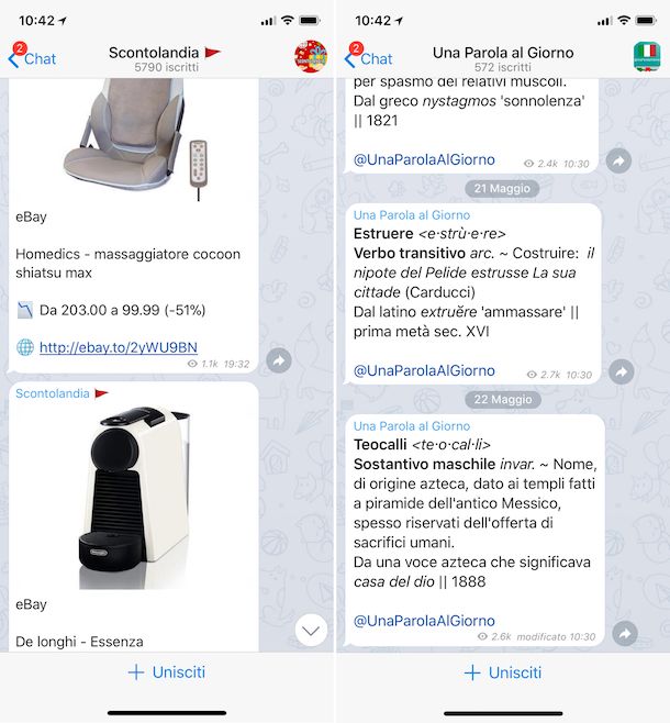 Migliori canali Telegram | Salvatore Aranzulla Migliori canali Telegram | Salvatore Aranzulla
