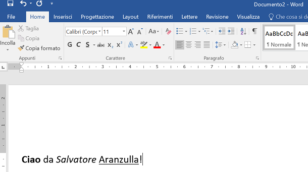 Come usare Microsoft Word | Salvatore Aranzulla