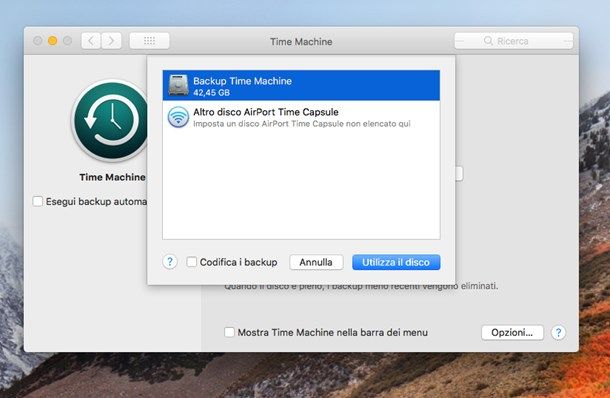 Come funziona Time Machine | Salvatore Aranzulla