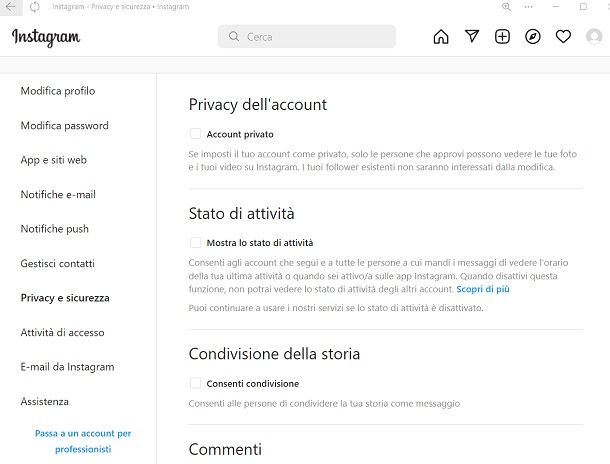 Come mettere il profilo privato su Instagram | Salvatore Aranzulla