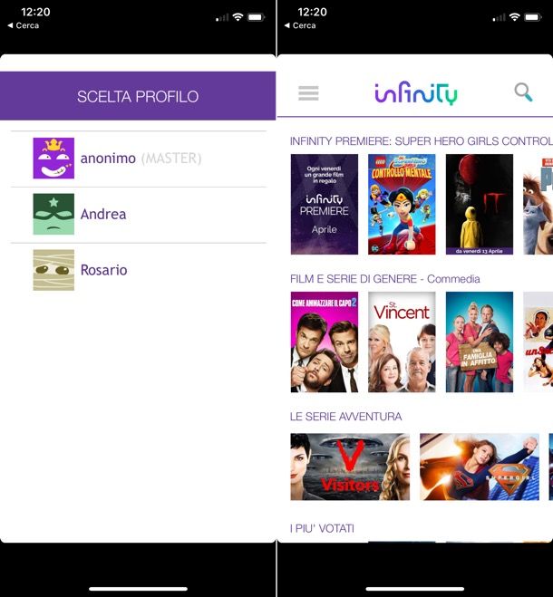 Come vedere Infinity | Salvatore Aranzulla