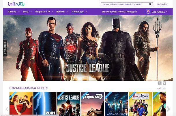 Come vedere Infinity | Salvatore Aranzulla