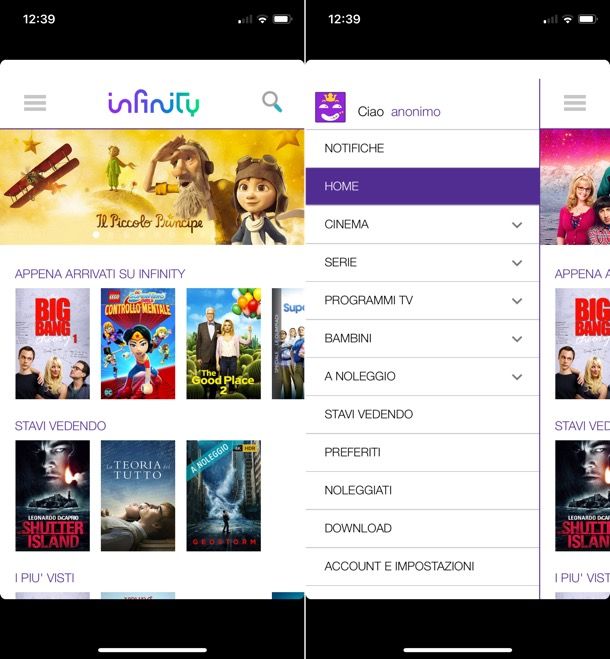 Come vedere Infinity | Salvatore Aranzulla